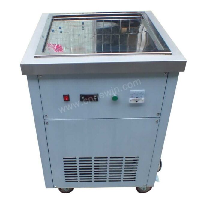 Small Desktop Fried Ice Cream Machine