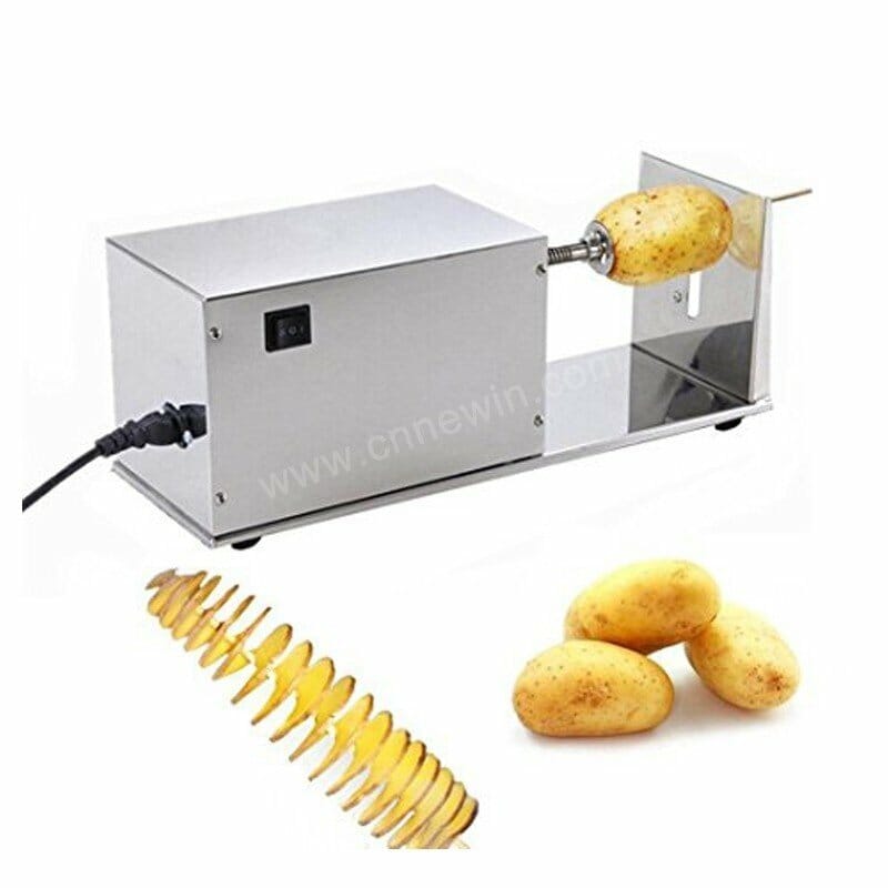 Stainless Steel Electric Potato Spring Machine, Curly Potato Machine ...